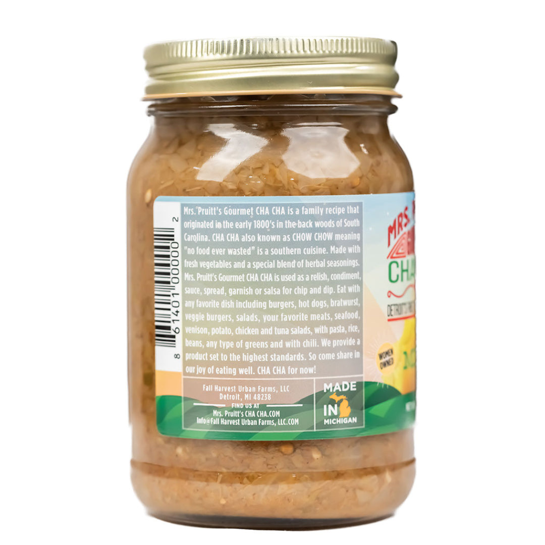 Mrs. Pruitt's Gourmet CHA CHA Mild 16oz – My Store